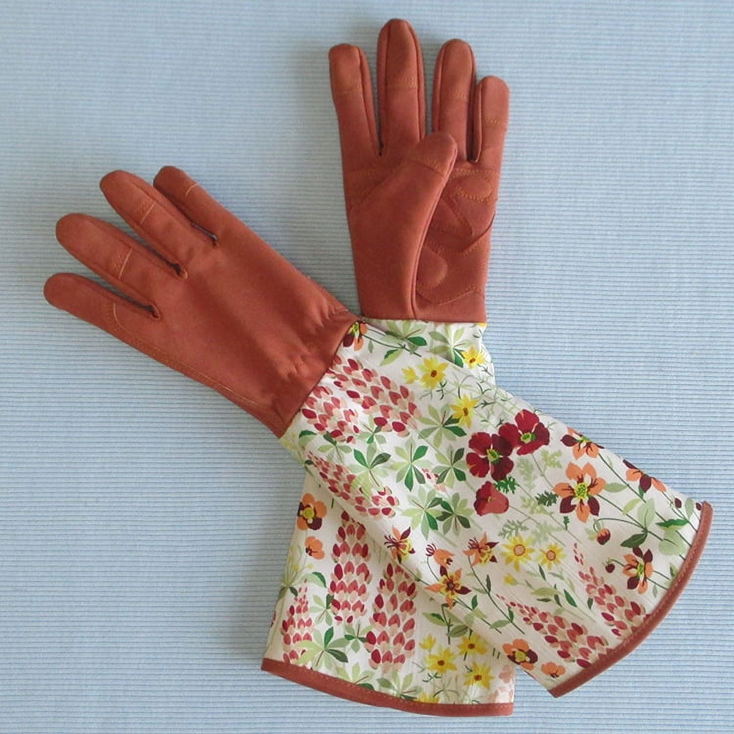 Long Gardening Thorn Resistant Garden Gloves Rose Pruning Yard Work ...