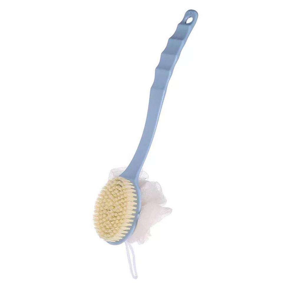 Long Handle Bath Brush Back Scrubbers Shower Loofah Sponge Body Back ...