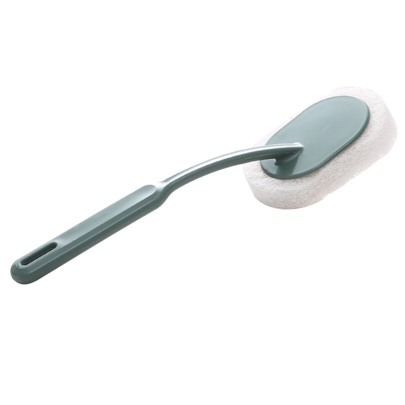 Long Handle Bathroom Sponge Brush | Wall & Bathtub Cleaning Tool ...