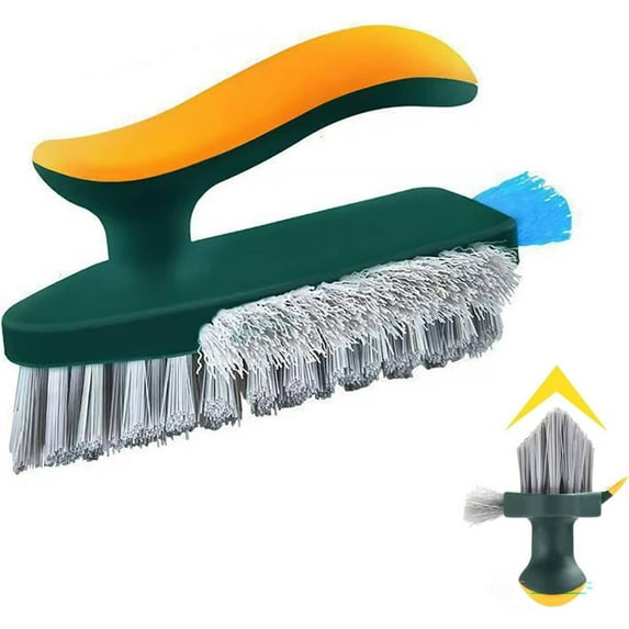 Long Handle Cleaning Sponge (2 Pack), Effortless Scrub for Tiles ...