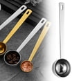 Long Handle Coffee Measuring Scoop – Stainless Steel Tablespoon for ...