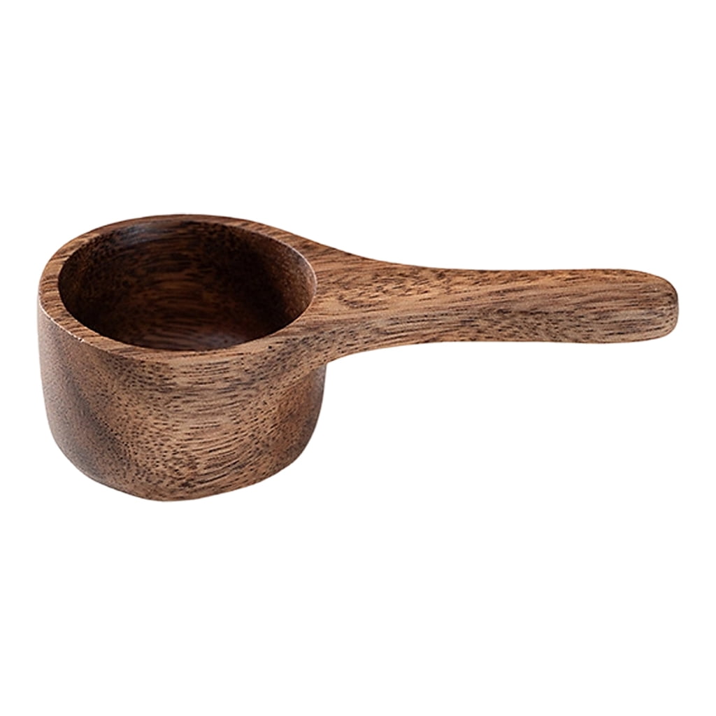 Long Handle Coffee Scoops Coffee Cup Natural Wood Tool For Precise ...