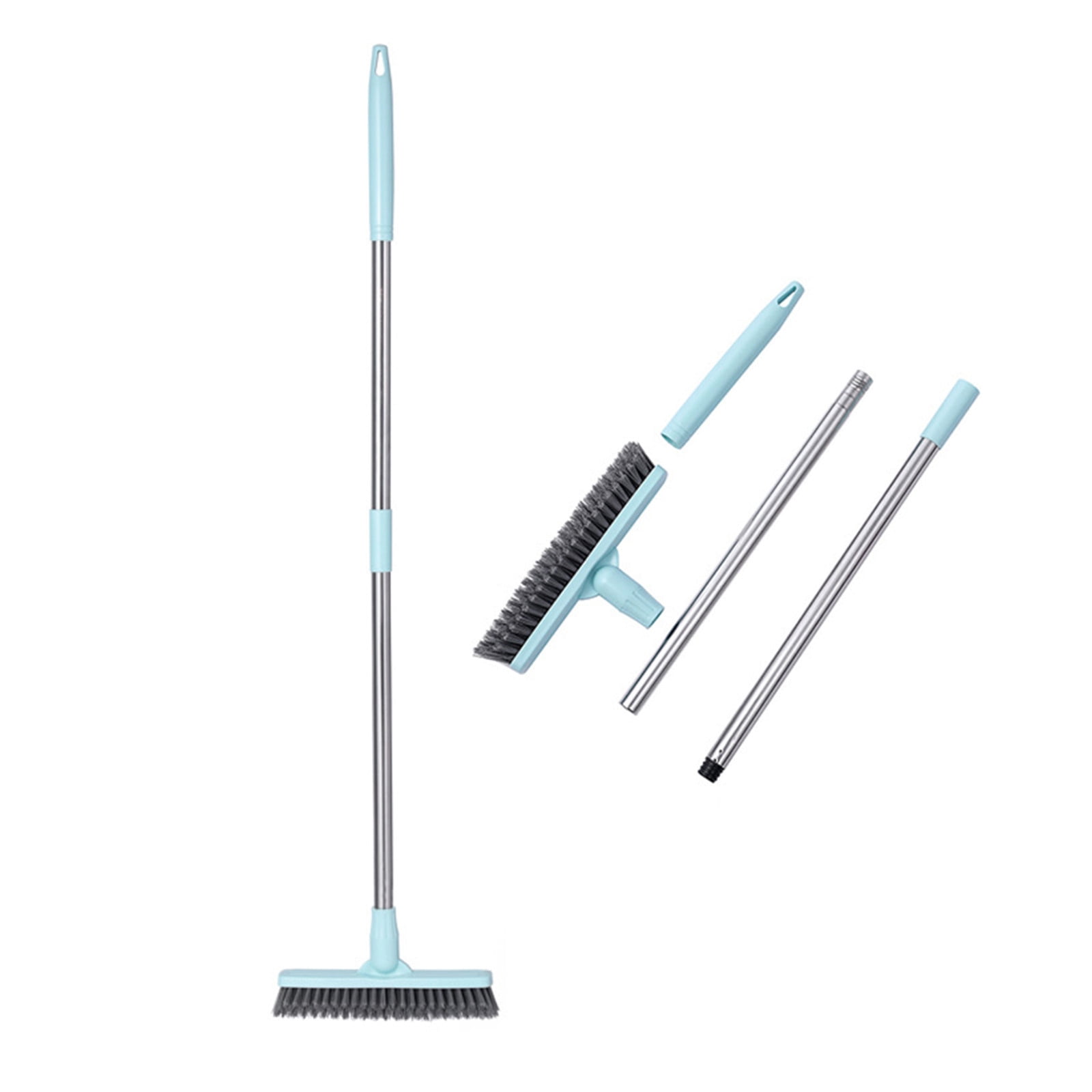 Long Handle Floor Brush, Bathroom Cleaning Brush, Tile Floor Scrub ...
