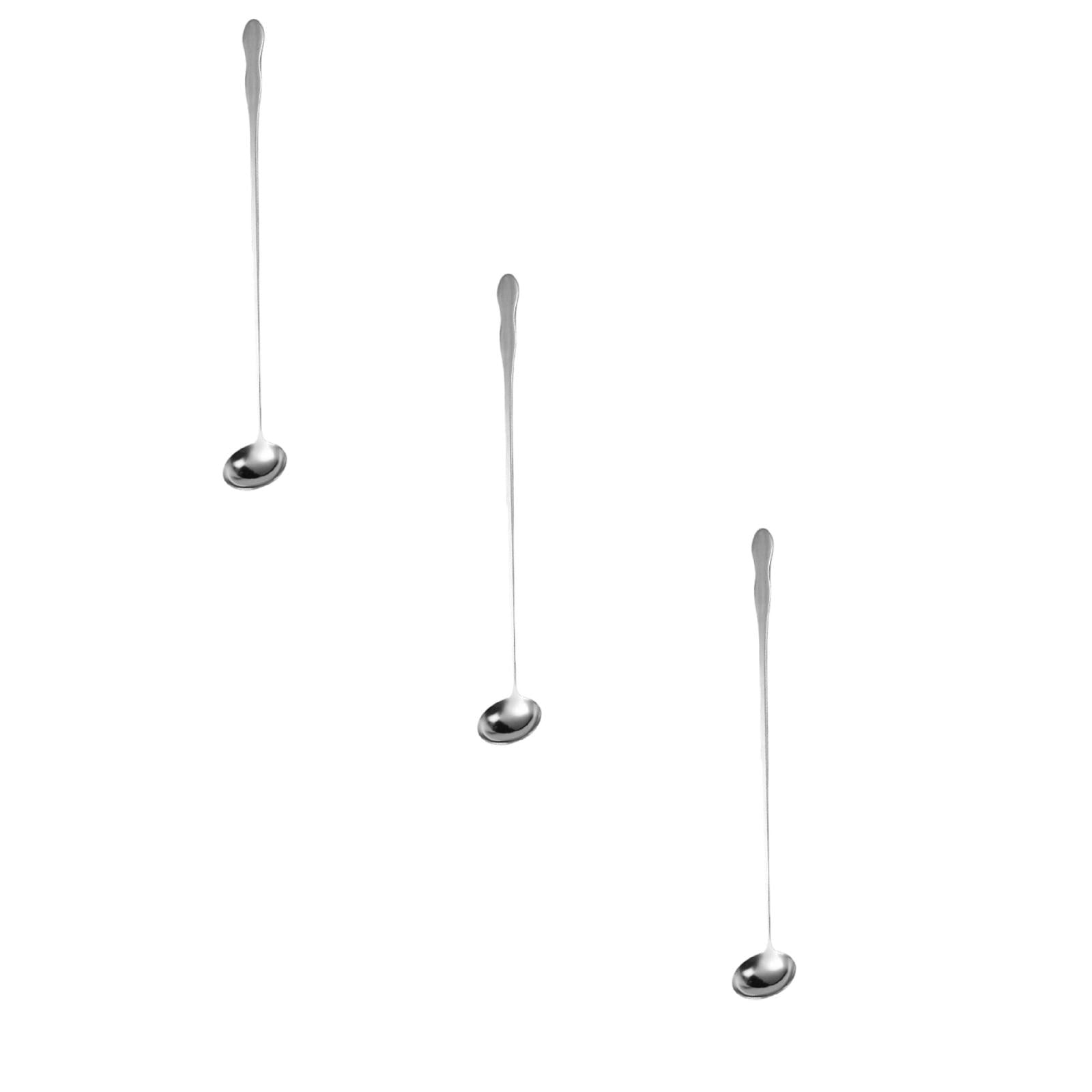Long Handle Iced Tea Spoon, Coffee Spoons, Ice Cream Spoons, Stainless ...