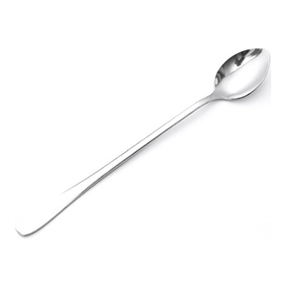 Long Handle Juice Spoon 8 Inch Iced Cream Spoons Tea Spoon Coffee ...