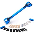 Long Handle Razor Scraper, Two Sided Scraper Tool with Double Edged 10 ...