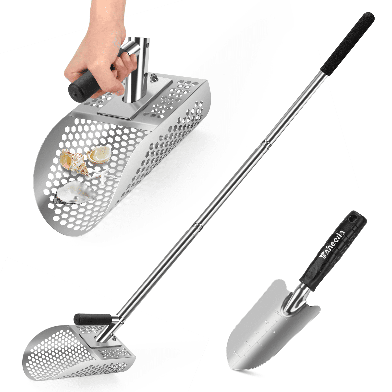 Long Handle Sand Scoop Shovel for Outdoor Gardening Tasks - Walmart ...