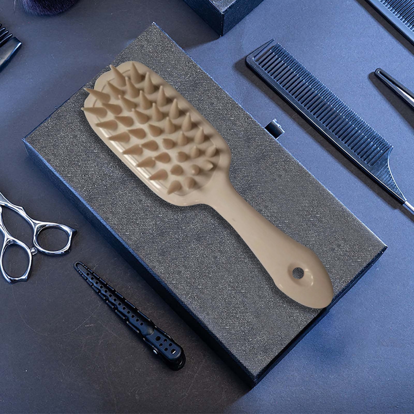 Long Handle Scalp Massage Brush Shampoo Hair Washing Tool For Deep ...