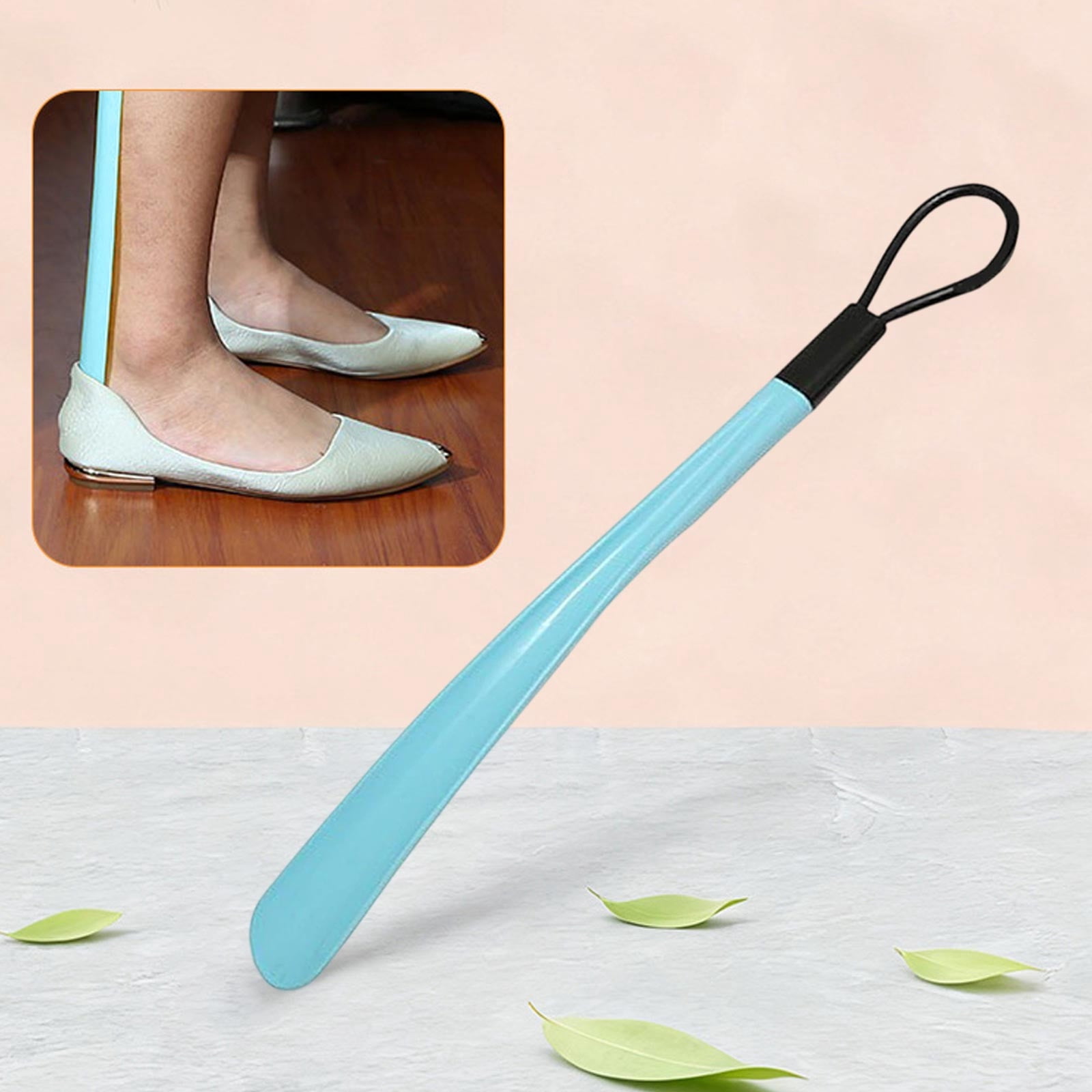 Long Handle Shoe Horn for Seniors & Pregnant Women | 45cm/17.7in ...