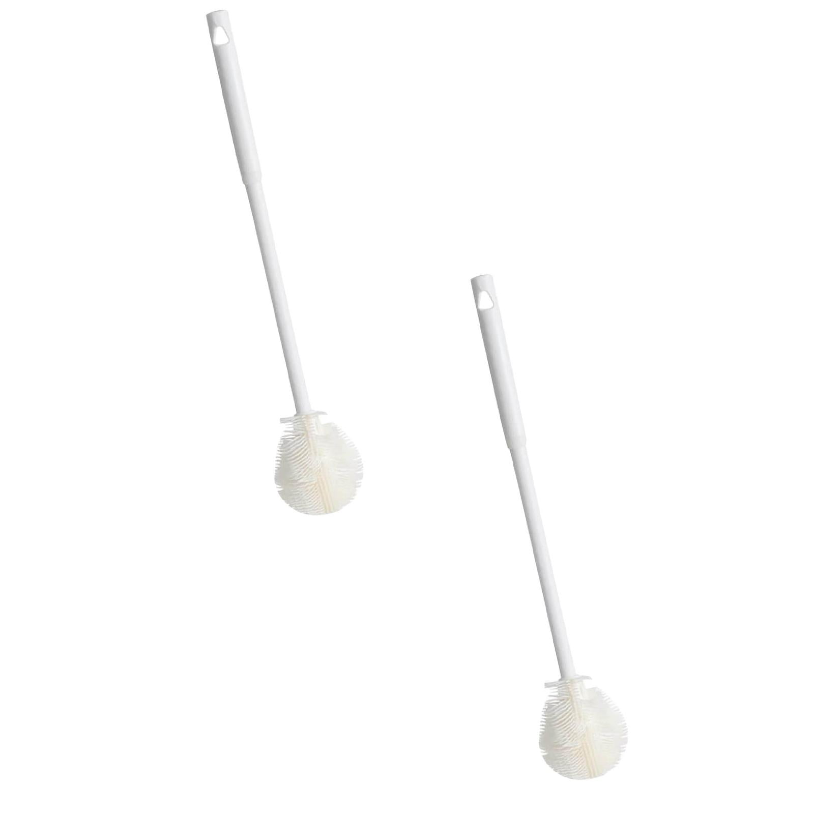 Long Handle Silicone Bottle Brush - Flexible 360° Cleaning Tool for ...