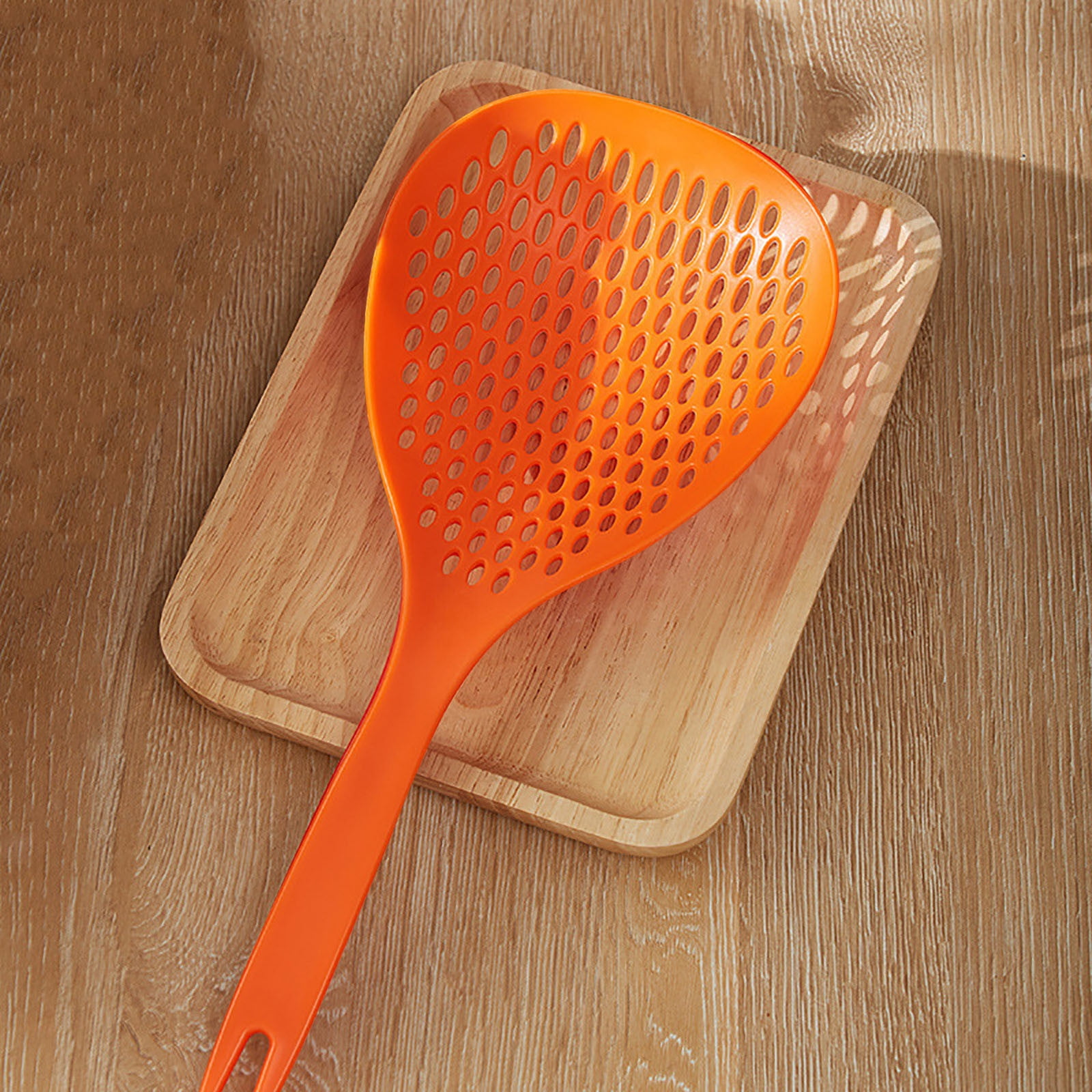 Long Handle Slotted Spoon and Strainer Japanese Design Large Plastic ...