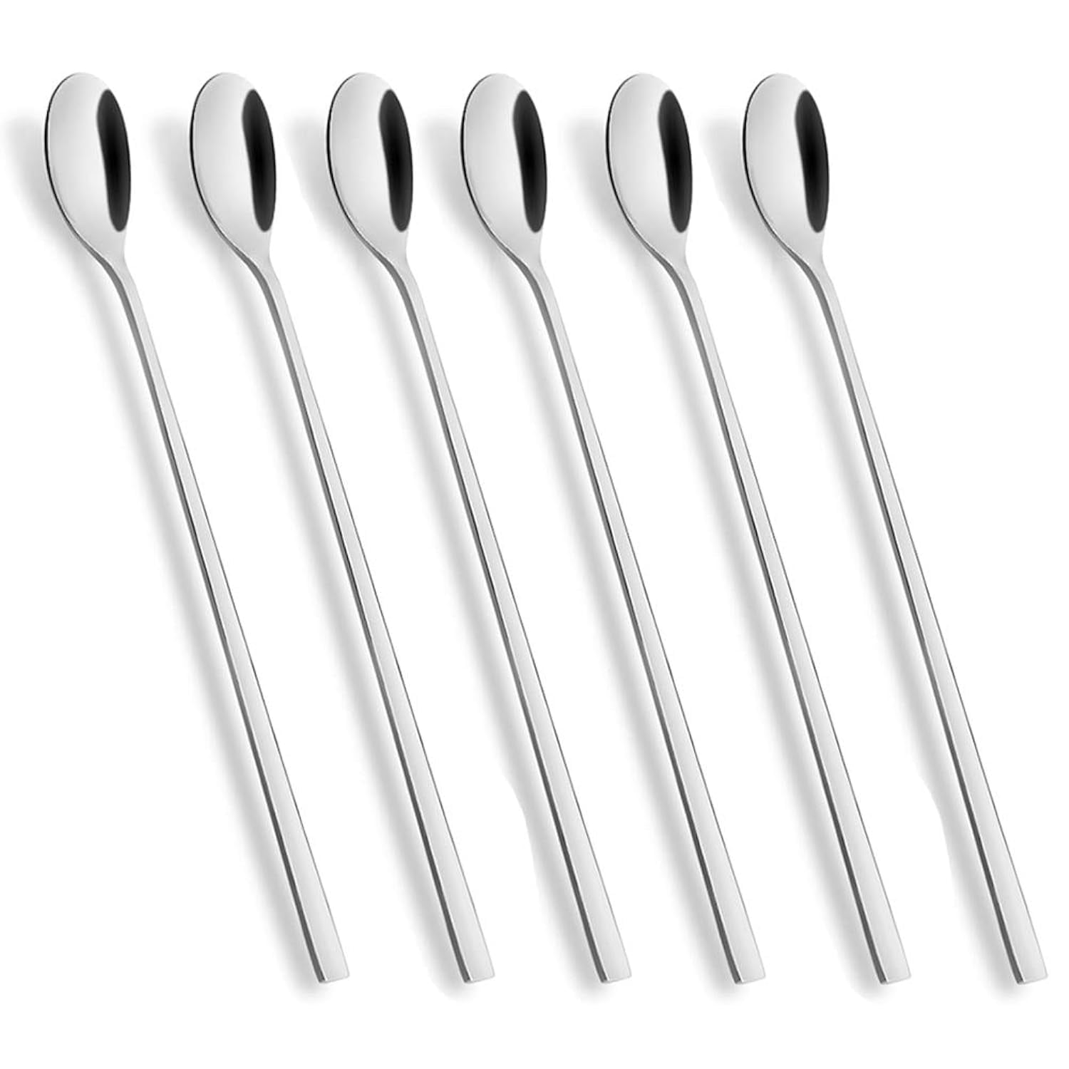Long Handle Spoon, Coffee Stirrers, 9-inch Ice Tea Spoon, Holzlrgus ...
