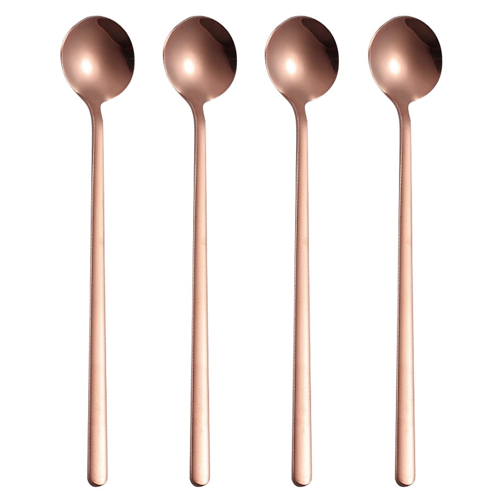 Long Handle Spoon, Coffee Stirrers,Ice Tea Spoon, Premium Stainless ...