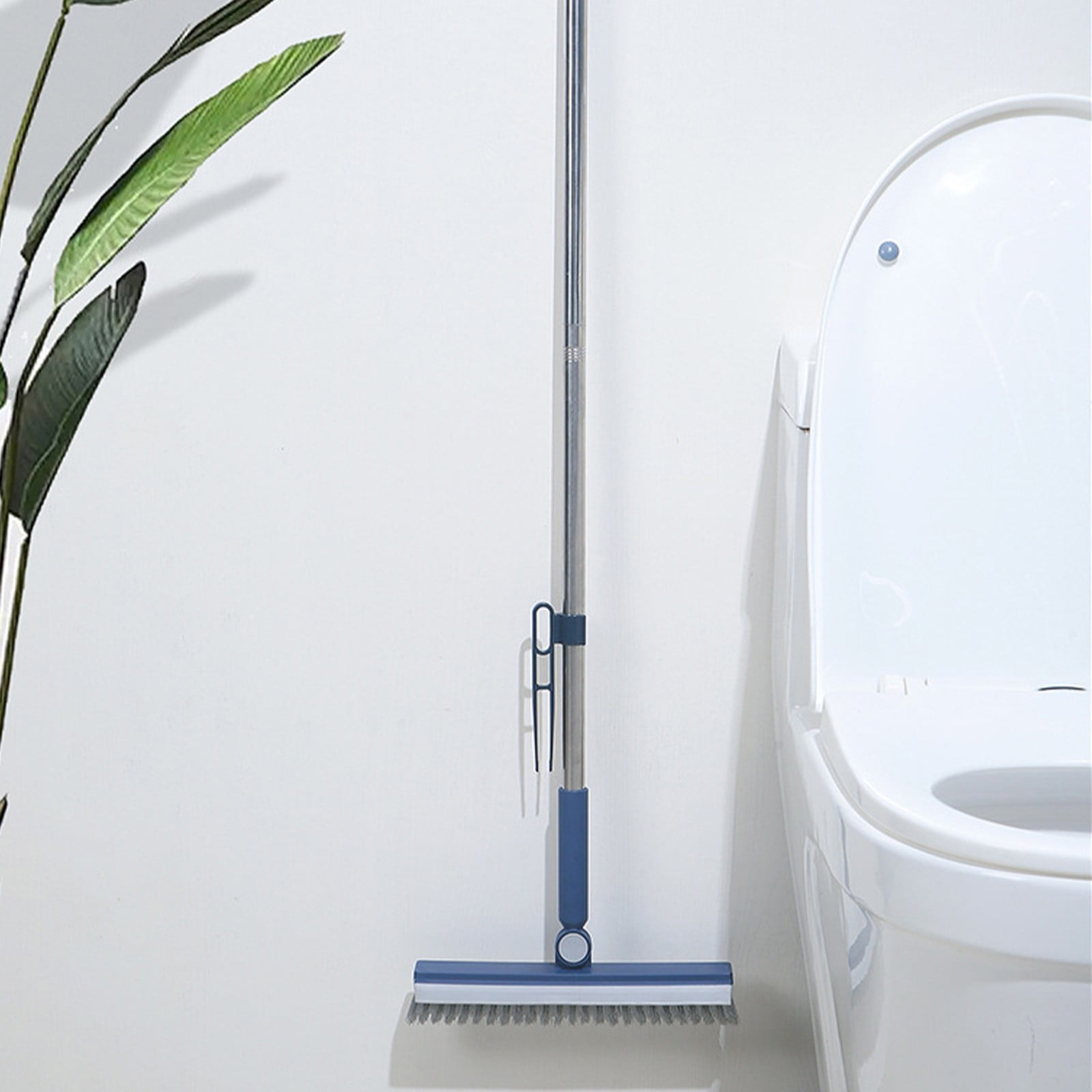 Long Handle Stiff Bristle Floor Brush for Bathroom Tile Crevice ...