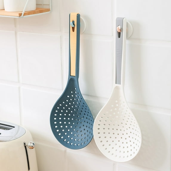 Long-Handle Strainer Spoon | Heat-Resistant Kitchen Utensil ...