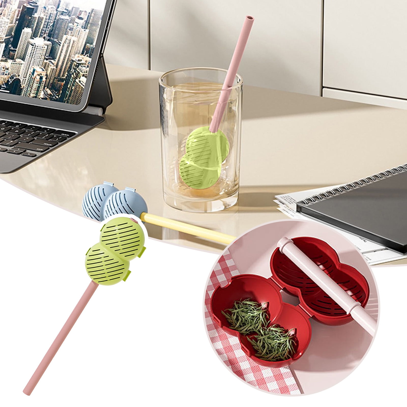 Long Handle Tea Snap Tea Tea Infuser For Loose Leaf Tea Tea Diffusers ...