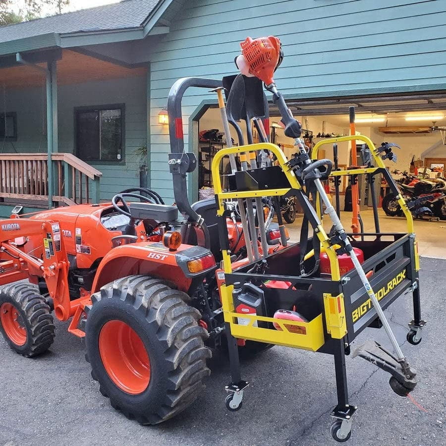 | Long Handle Tool Holder | Attach Securely to Your Tractor | Grass ...