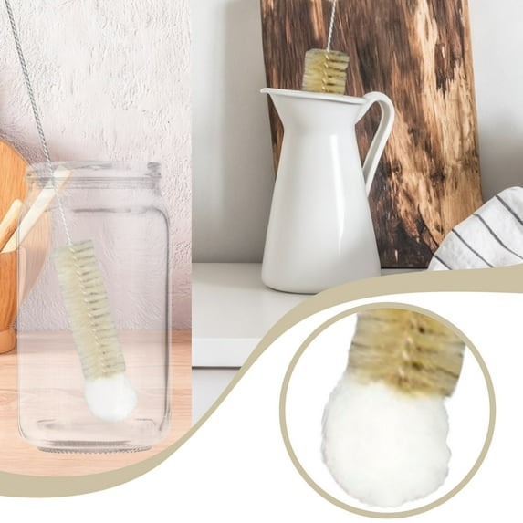 Long Handle Tube Cleaning Brush With Head Soft And For Test Tubes ...