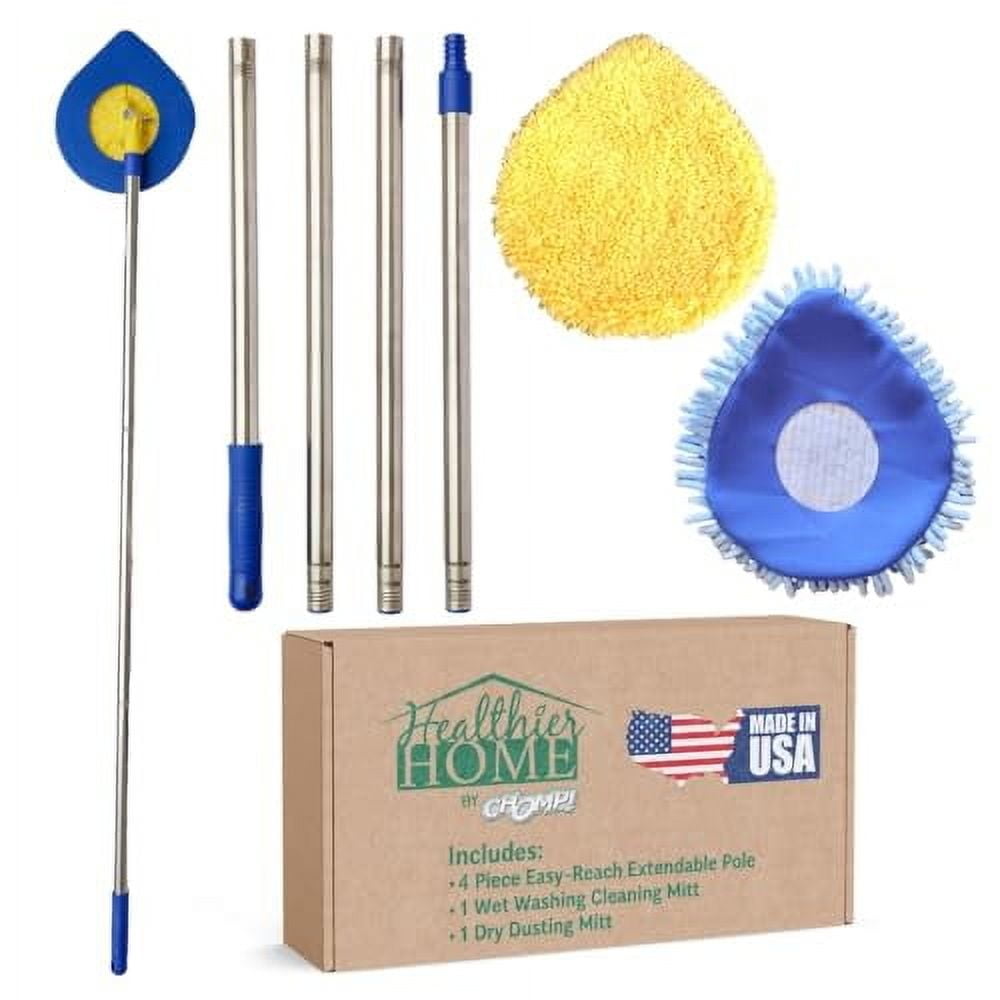 Long Handle Wall Cleaner, 5 Minute Extendable Wall Washer, Ceiling ...