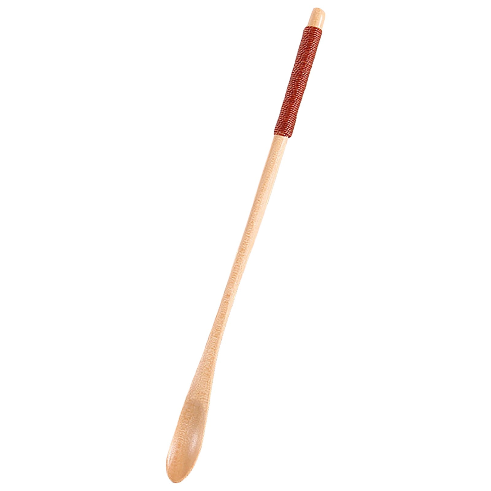 Long Handle Wooden Coffee Spoon Stirrer for Tea, Natural Wood Mixing ...