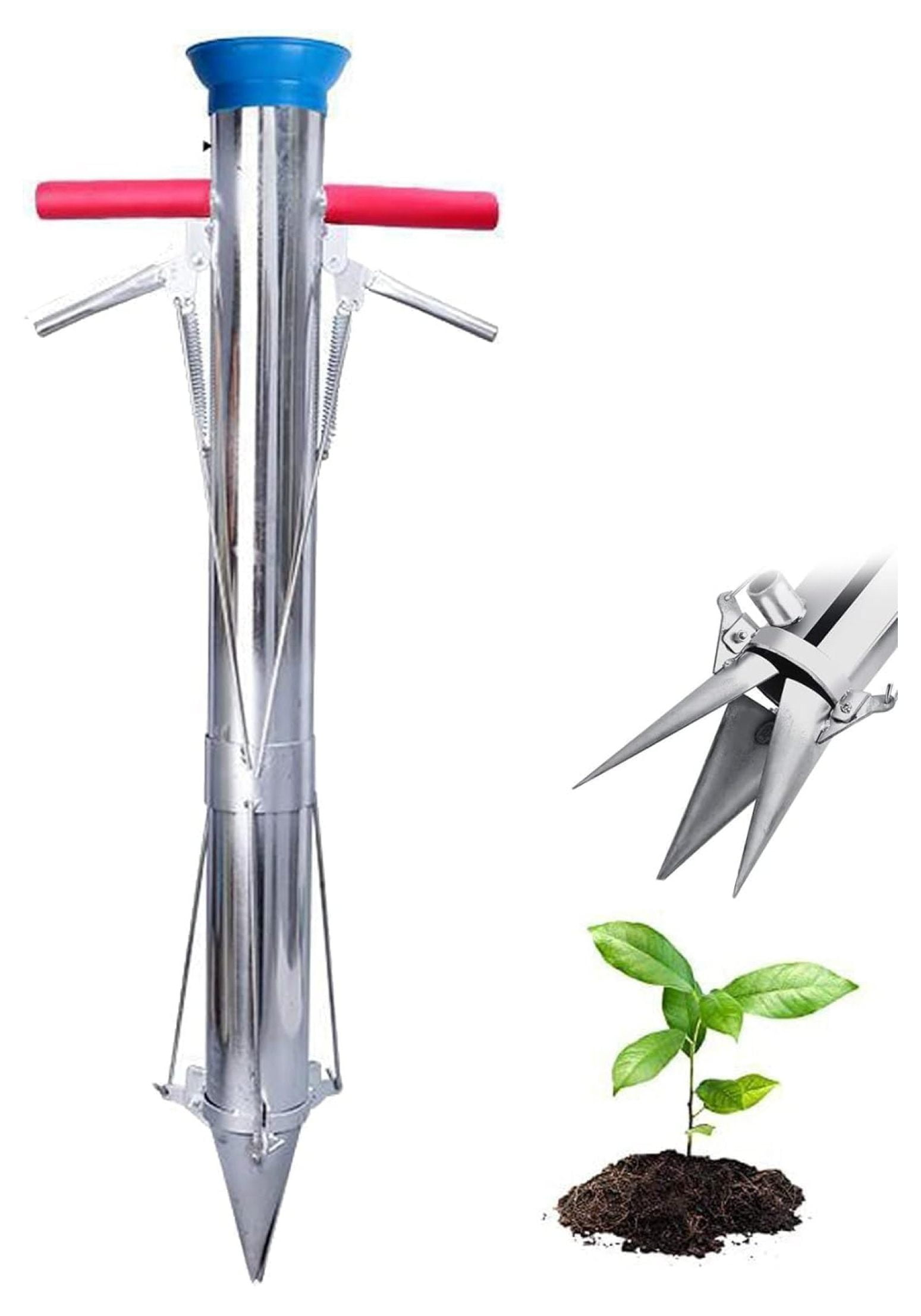 Long Handled Bulb Transplanter,Long Handle Bulb Planter Tool, Multi ...