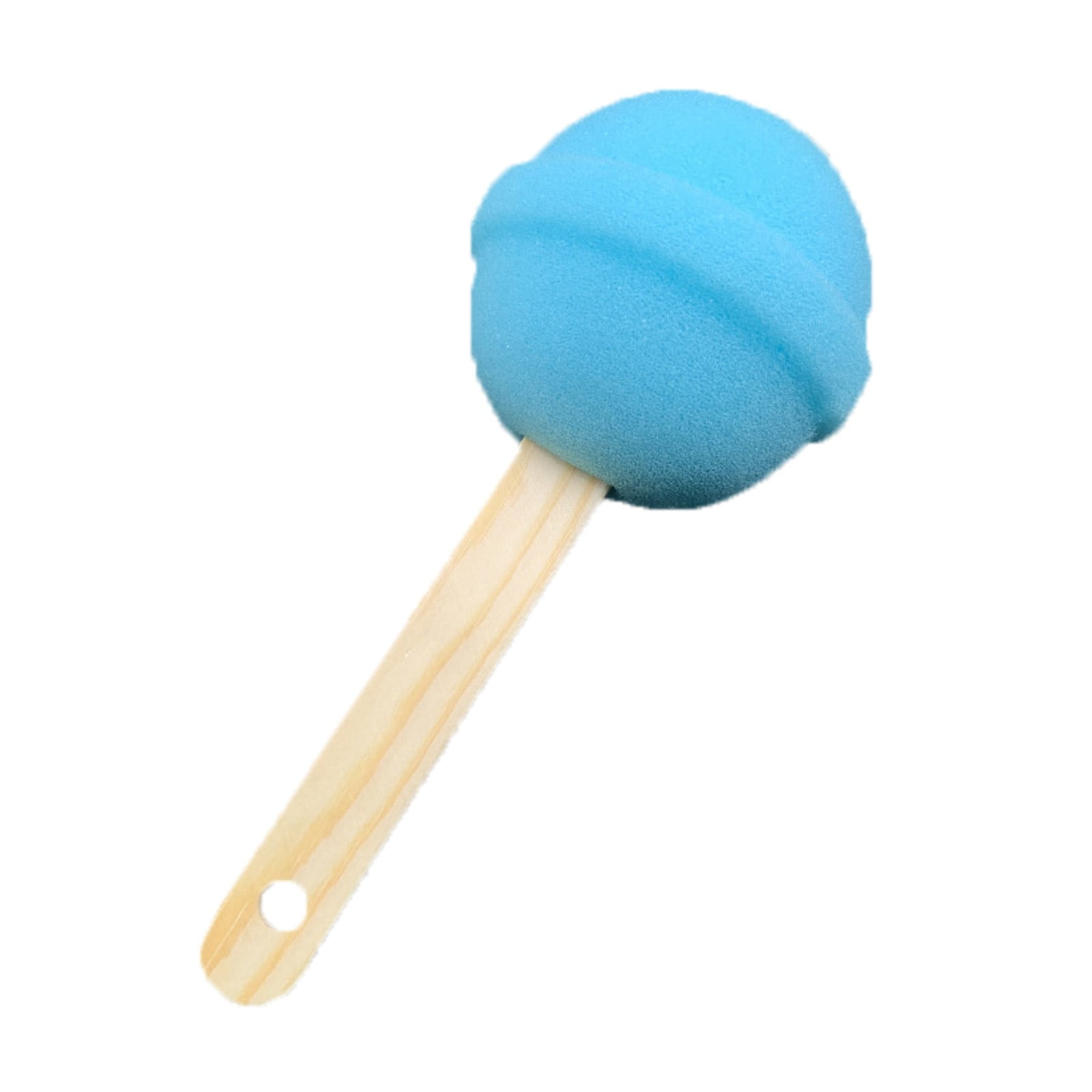 Long Handled Sponge for Cleaning Shower Stainless Finger Polisher And ...