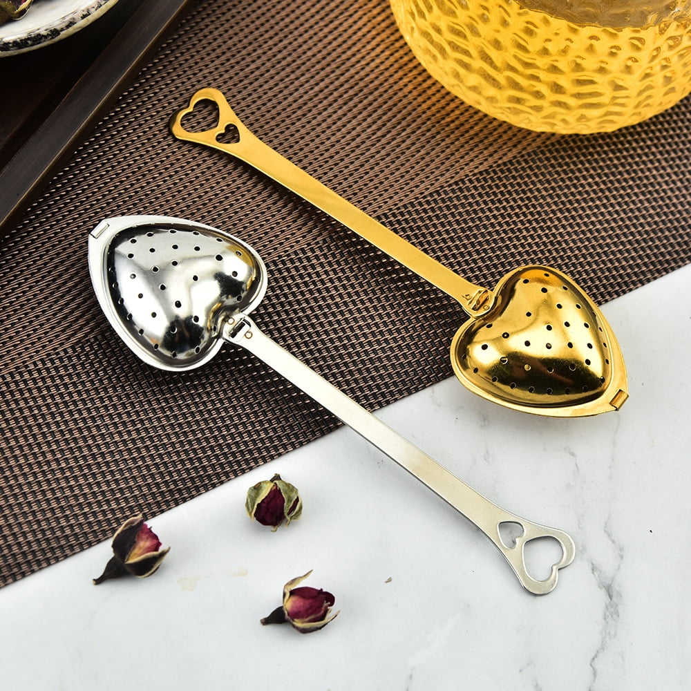 Long Handled Tea Balls, Stainless Steel Tea Injectors For Loose Leaf ...