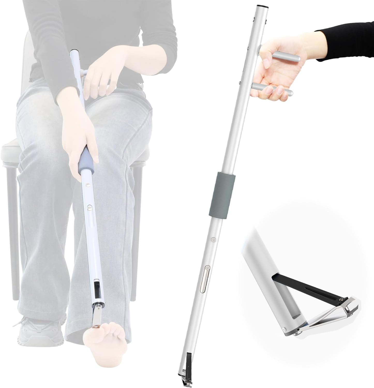 Long Handled Toenail Clippers for Seniors, Overweight, Obese, Pregnant ...
