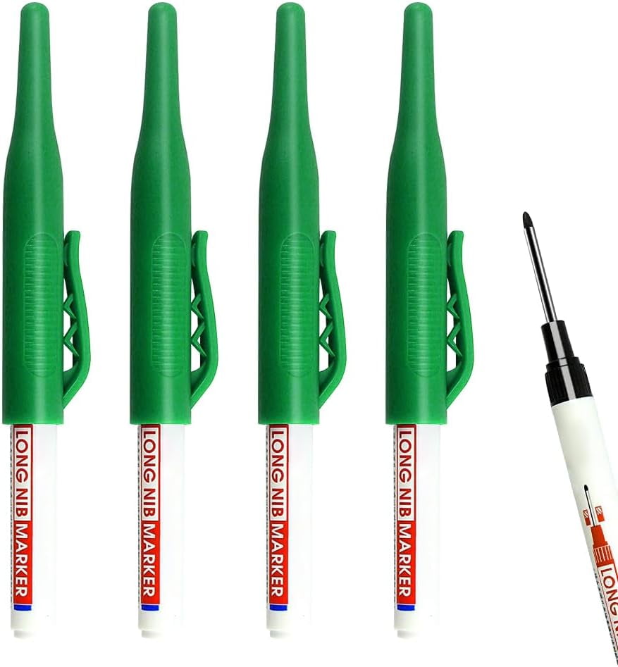 Long Head Deep Hole Marker, 2025 New 32mm Deep Reach Markers Permanent ...