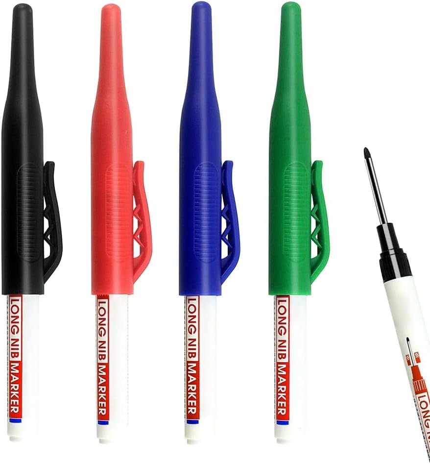 Long Head Deep Hole Marker, 2025 New 32mm Deep Reach Markers Permanent ...