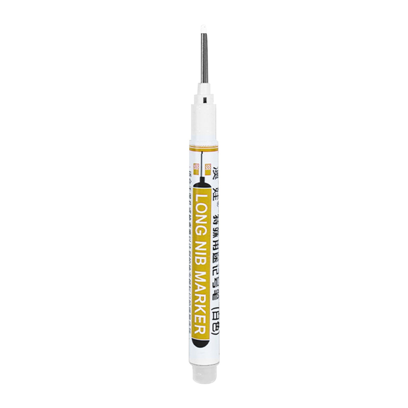 Long Head Marker Pen for Woodworking Tile Metal Glass | Deep Hole 20mm ...