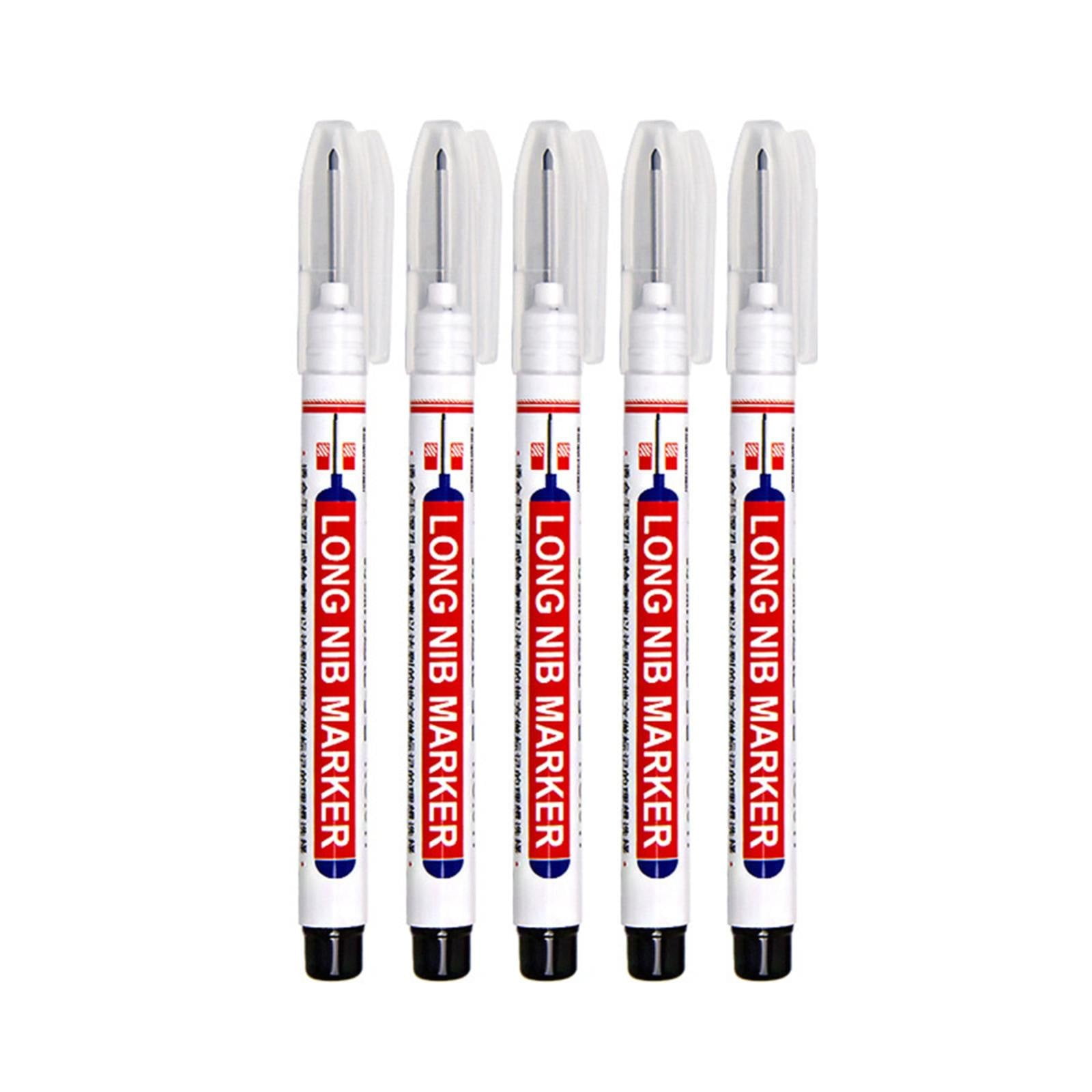 Long Head Marking Pen (Construction Scribing Tool, Metal Pen), 5 Long ...