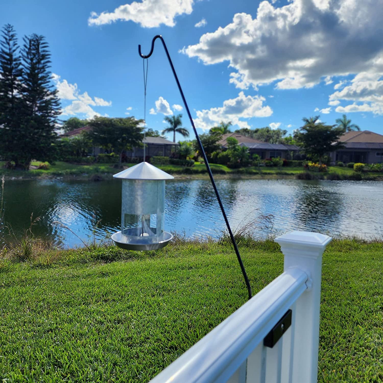 Long Hook Kits Ideal for Feeders, Lighter Flower Baskets, Chimes, etc ...