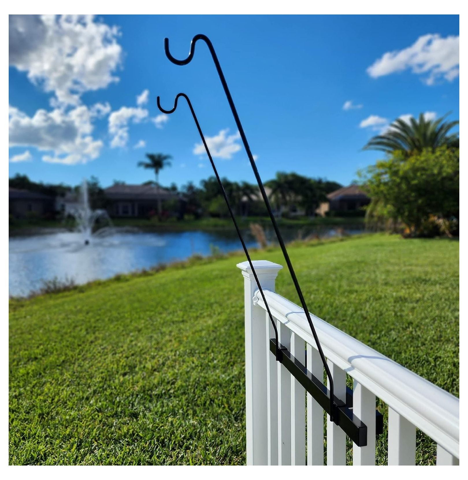 Long Hook Kits Ideal for Feeders, Lighter Flower Baskets, Chimes, etc ...