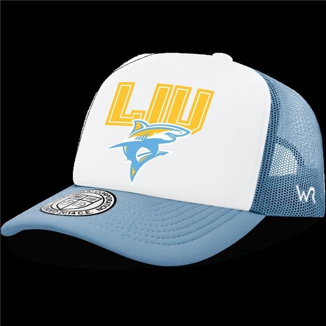 Long Island University Sharks Jumbo College Caps, Sky Blue - Walmart.com