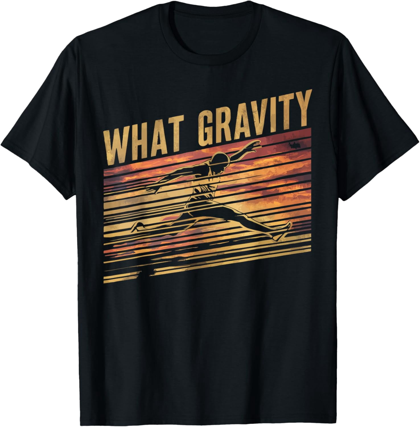 Long Jump Athlete Runner Long Jumper Track And Field T-Shirtmen and ...