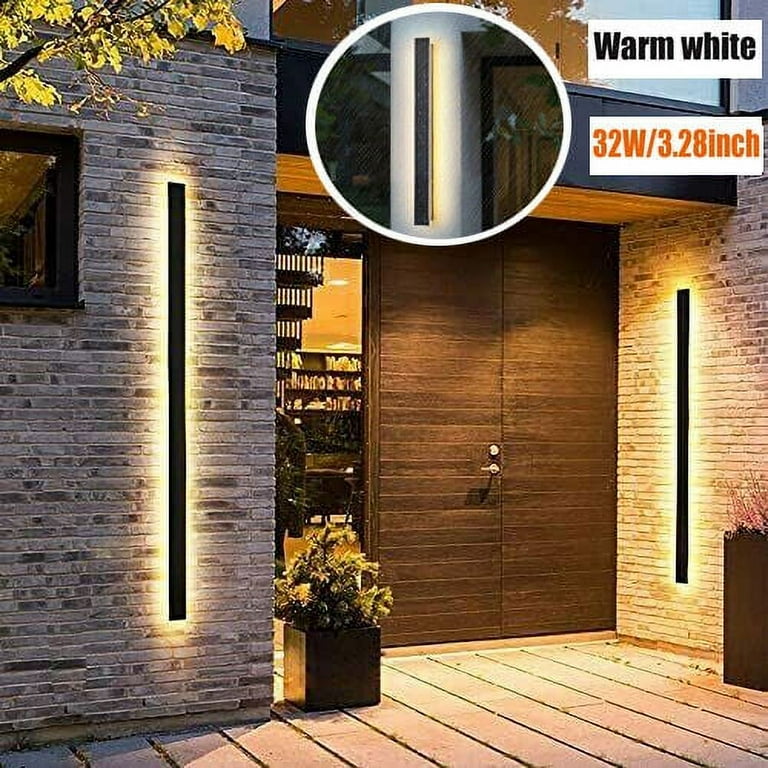 Modern Exterior Wall Lighting