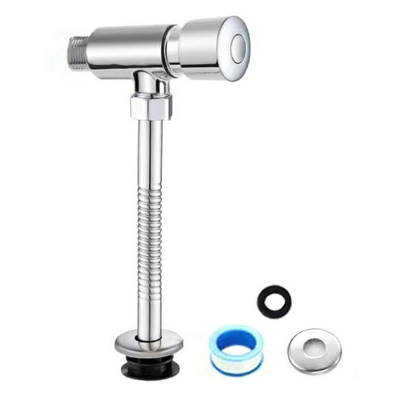 Long Lasting Corrosion Proof Urinal Flush Valves Simple Hand Press ...