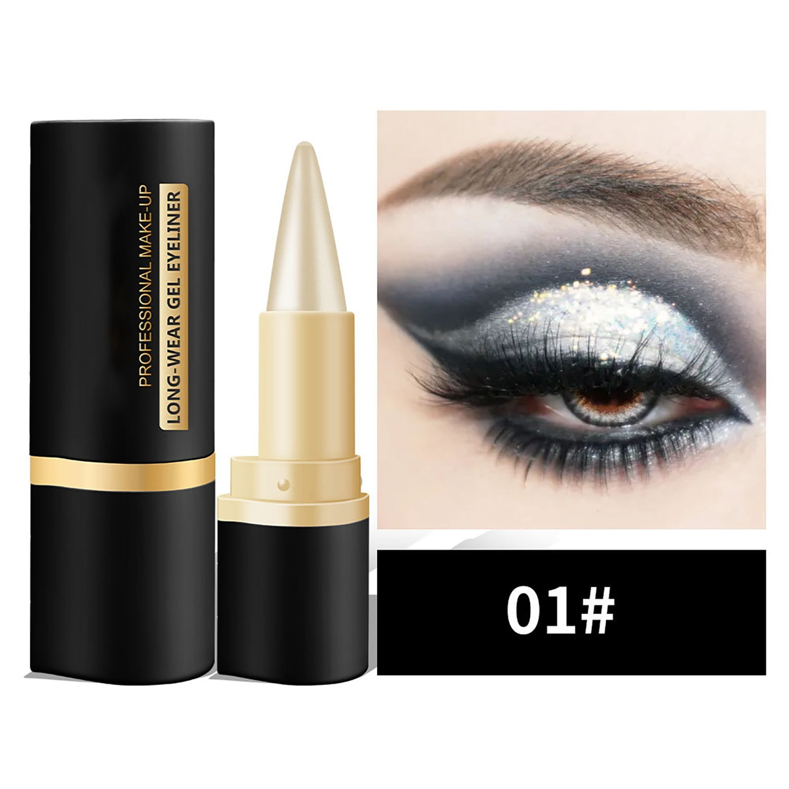 Long Lasting Cream Eyeshadow Stick, Waterproof Eye Shadow Sticks,Crease ...