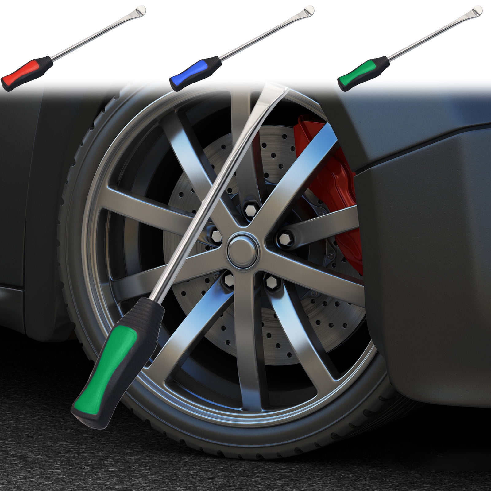 Long Lasting Hardness Pry Bar, Reinforced Wide Design, Durable Steel ...