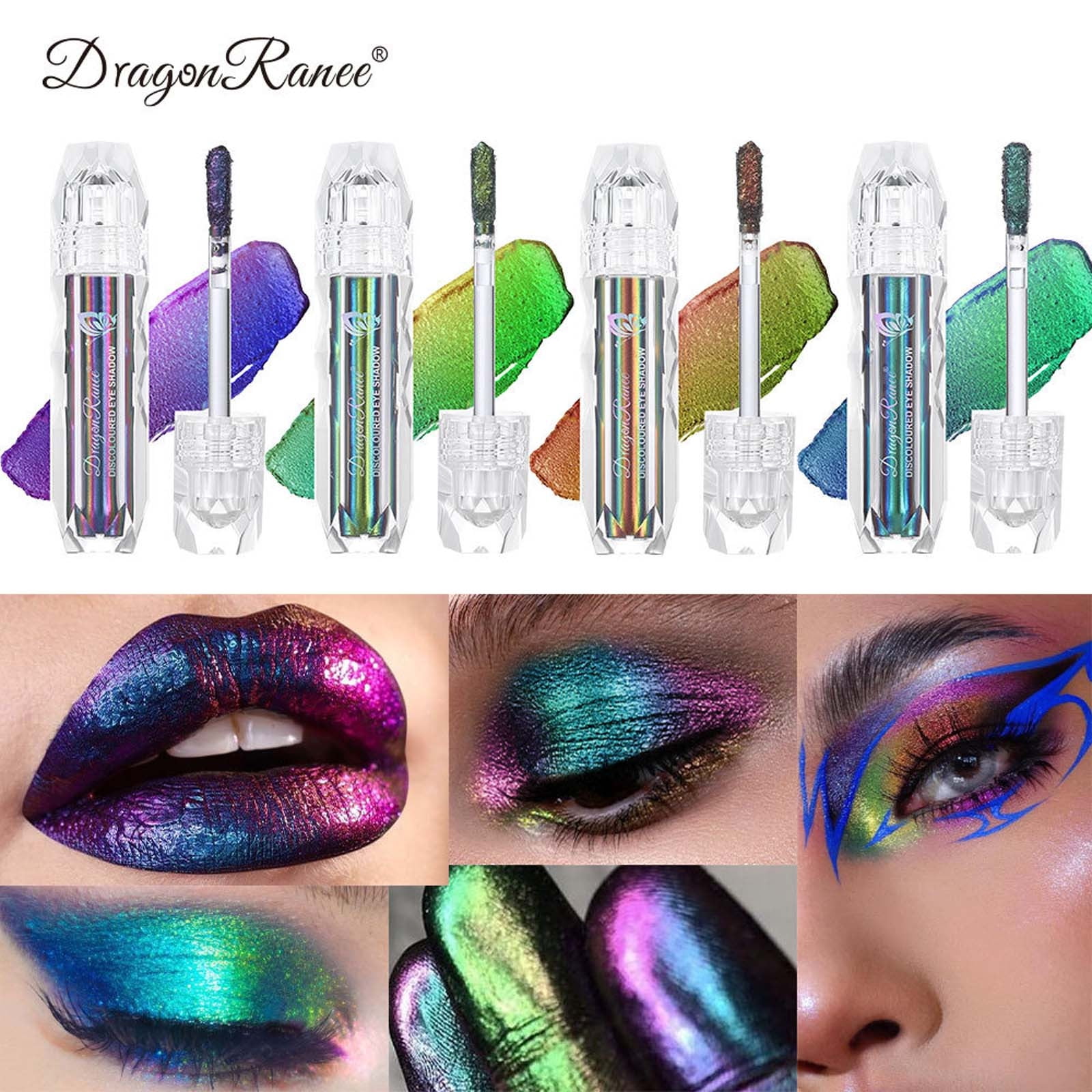 Long-Lasting Holographic Eye Glitter Powder - Easy to Use, Blendable ...