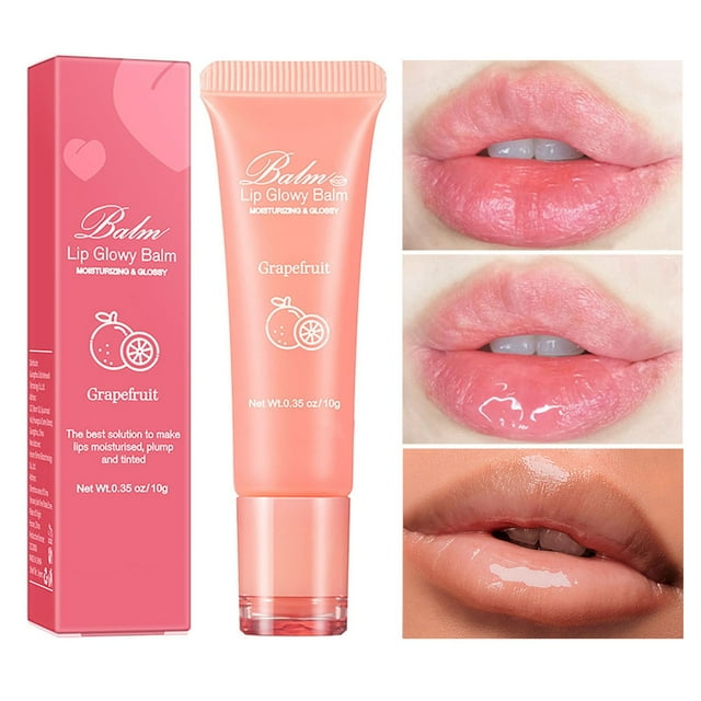 Long Lasting Moisturizing Lip Balm Hydrating Lip Glowy Nourishing Lip ...