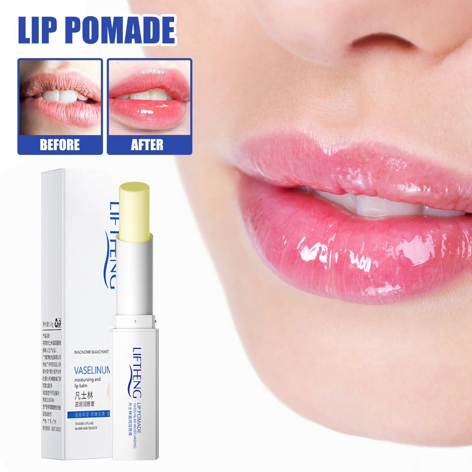 Long-Lasting Moisturizing Lipstick, Hydrating Color, Smooth Application ...