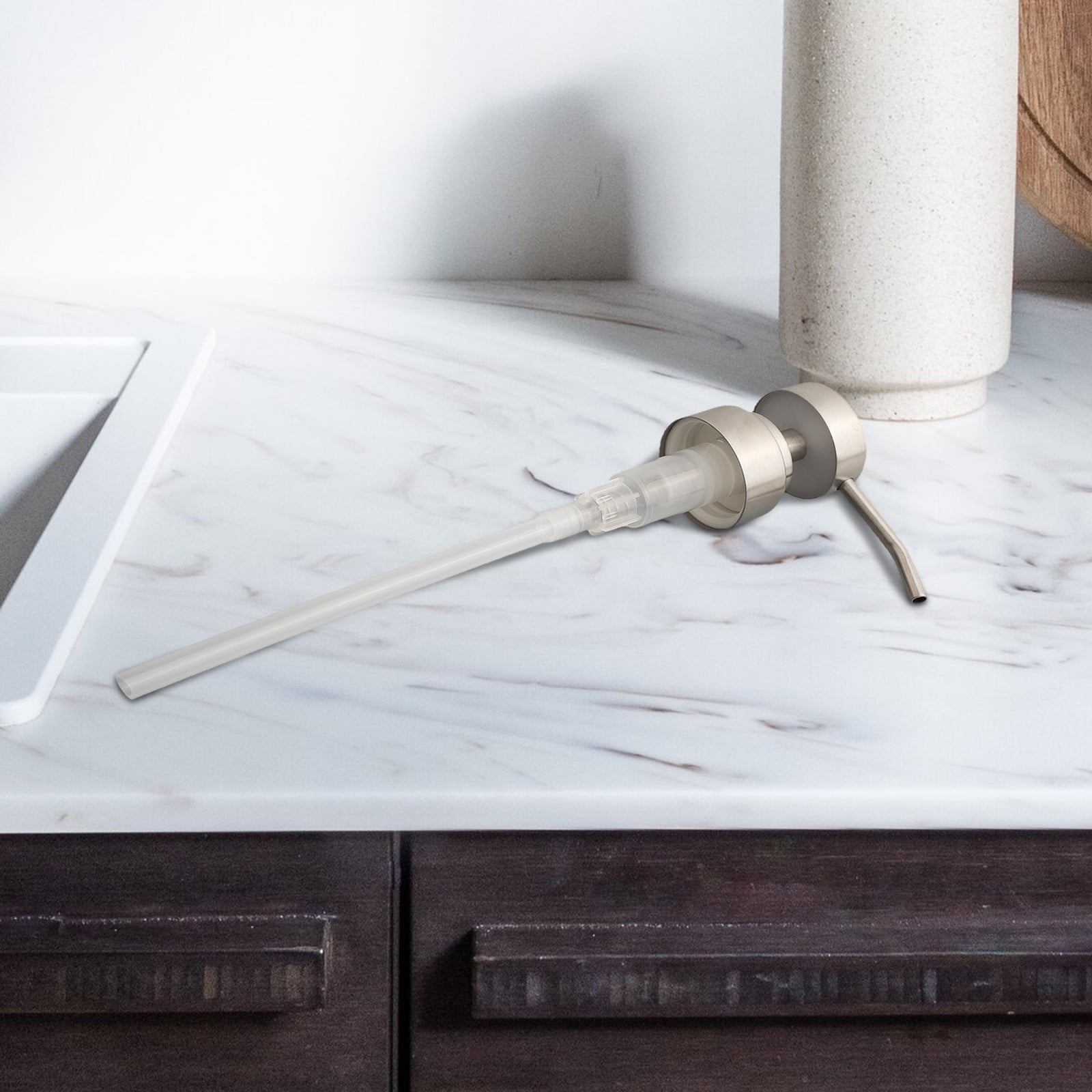 Long Lasting Stainless Steel Soap Dispenser Pump Smooth and Effortless ...