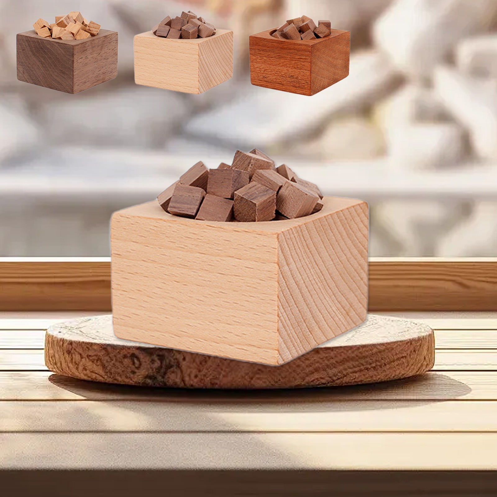 Long Lasting Wood Aromatherapy Car Home Perfume, Natural Wood Carving ...
