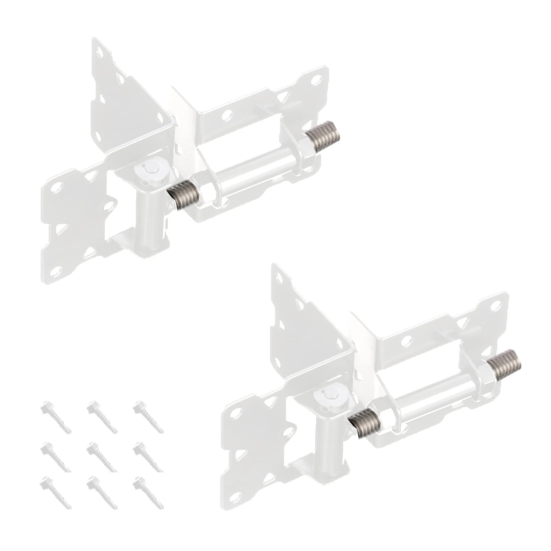 "Long Leg" Stainless Steel Self-Closing or Non Self-Closing Pair of ...