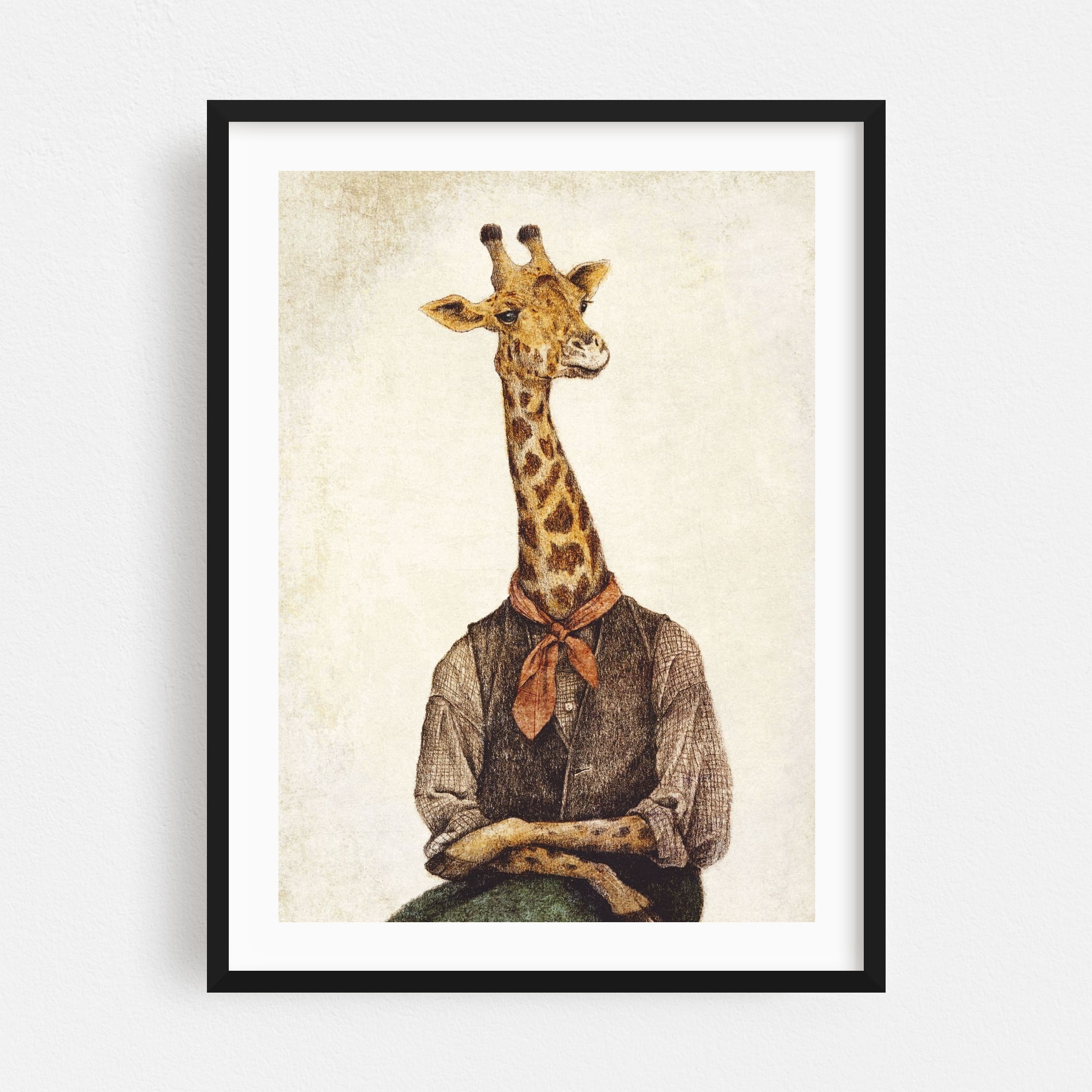 Long Legacy - Drawing Surrealism Humor Vintage Modern Art Whimsical ...