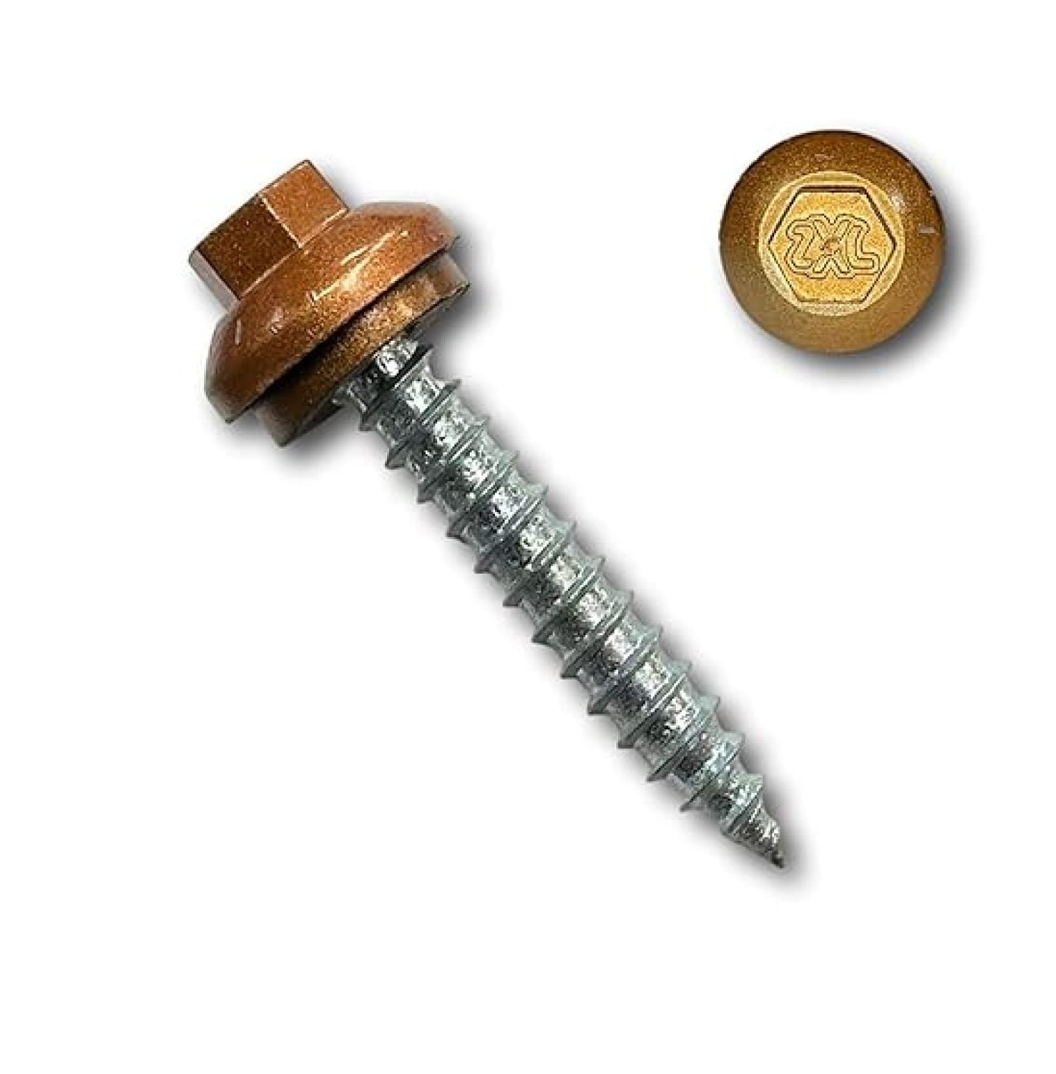 Long-Life Metal Roofing Screws: #14 x 1.5 Dome Metal Roofing Screws ...