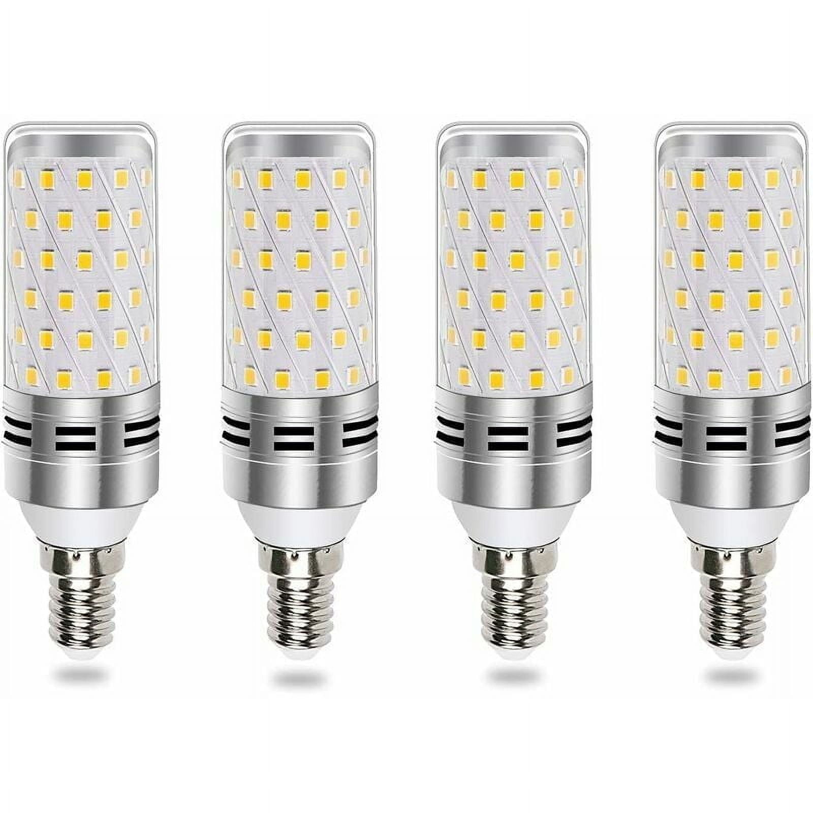 Long Life Span E14 LED Bulbs, Super Bright 1600LM 6000K Cool White, Non ...