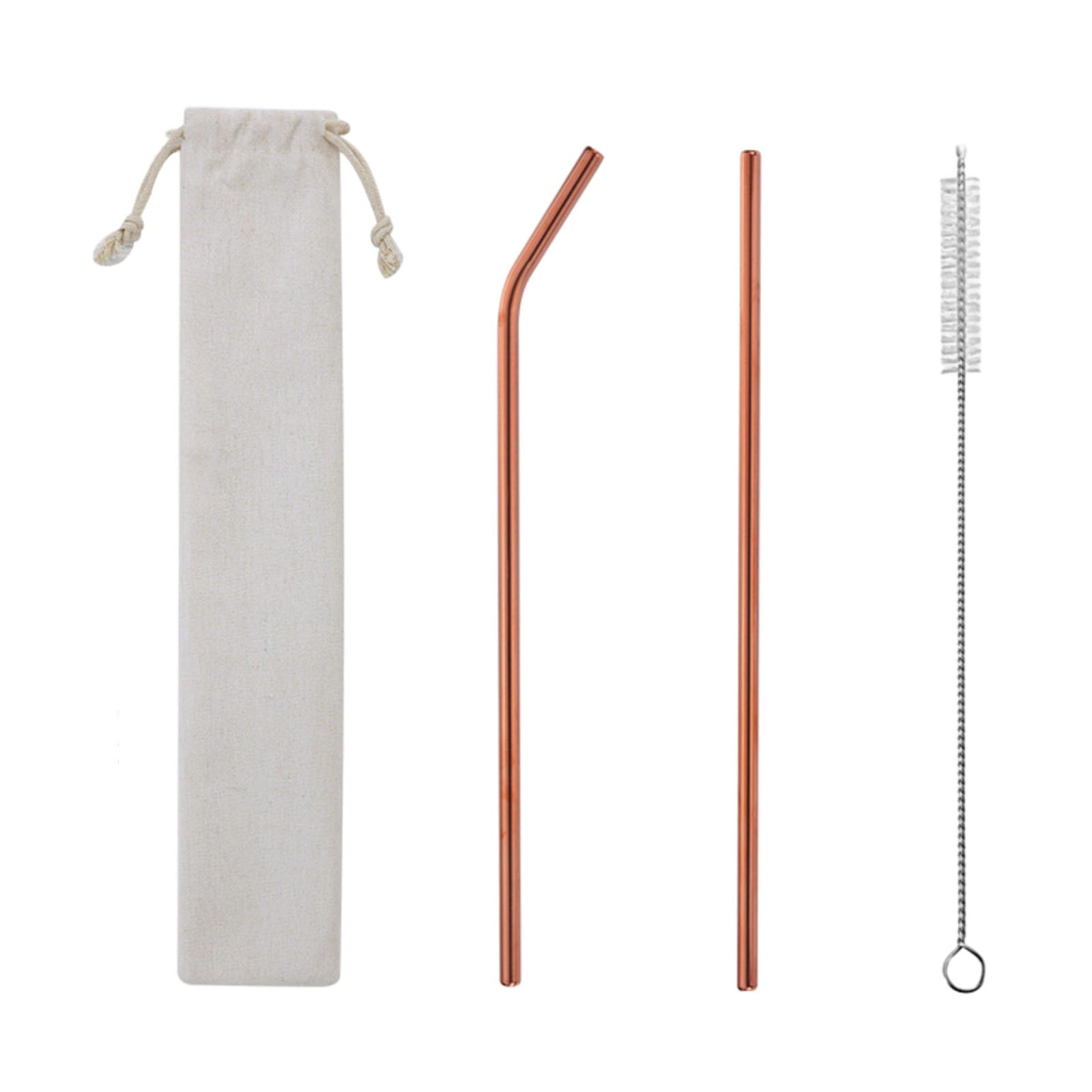 Long Metal Straws, Washable Joint Drinking Straws, Reusable Stainless ...
